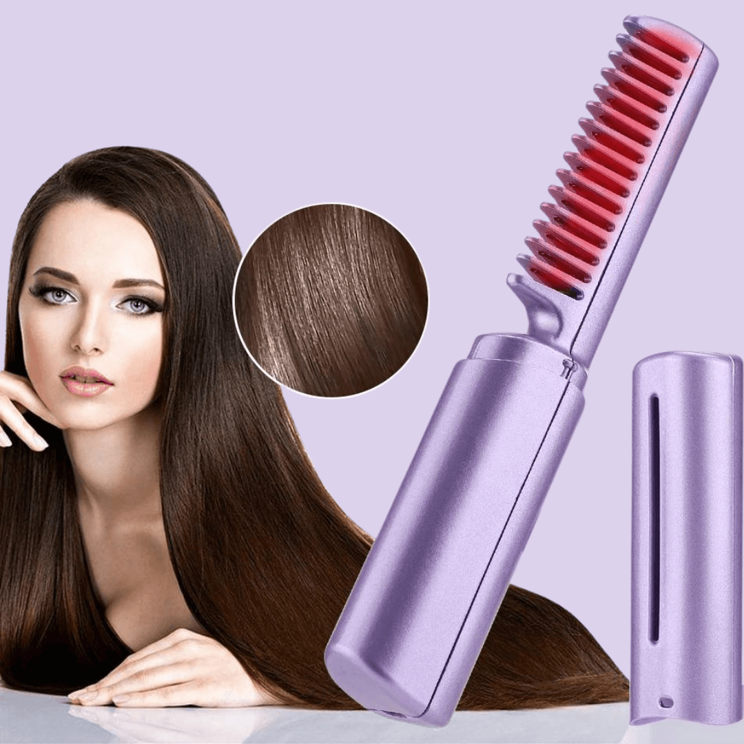 Oplaadbare Mini Haar Stijltang Kam